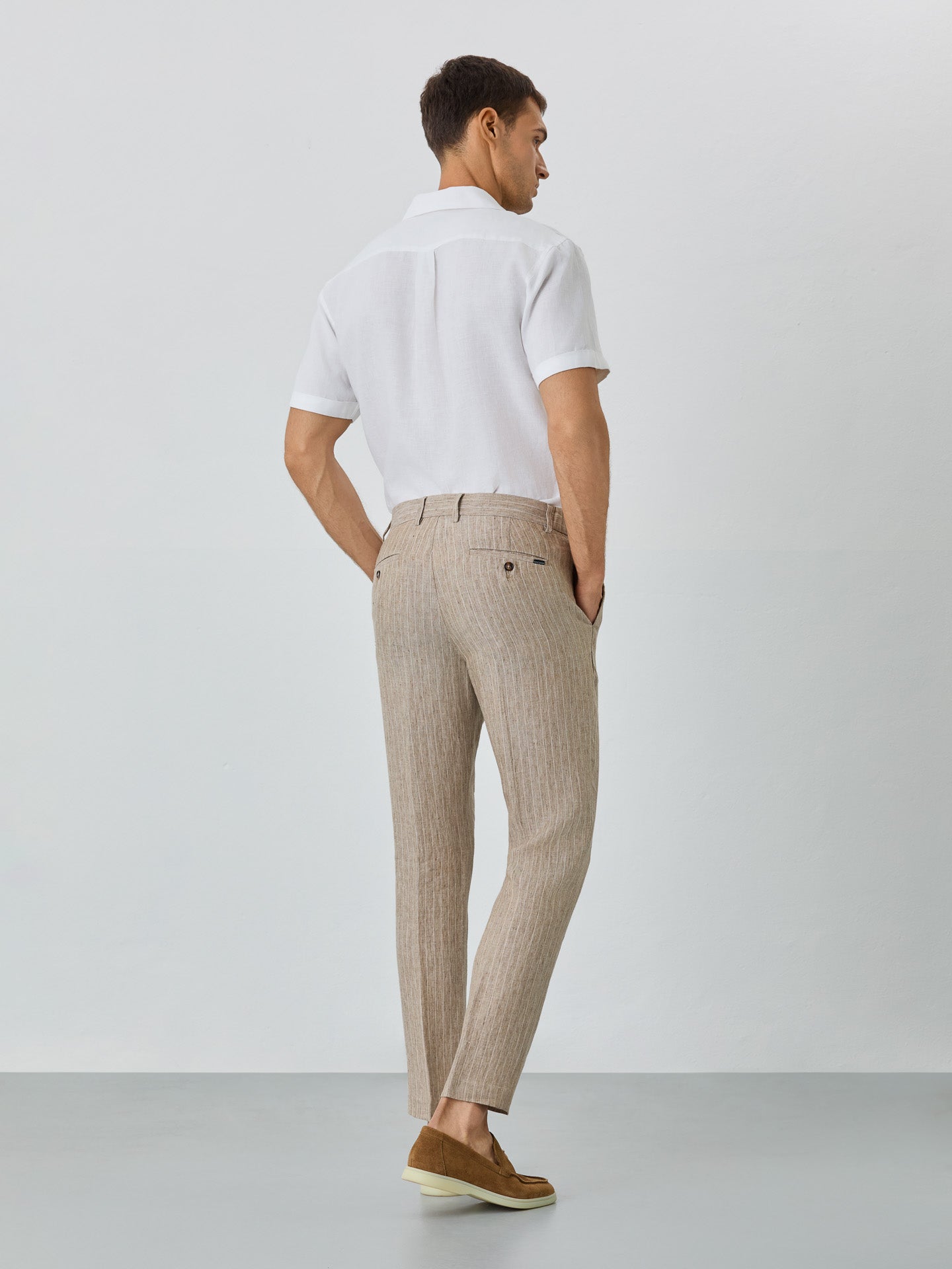 Calças de Linho | Homem | Sacoor Brothers