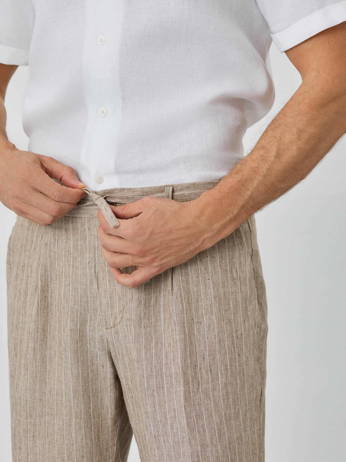 Calças de Linho | Homem | Sacoor Brothers