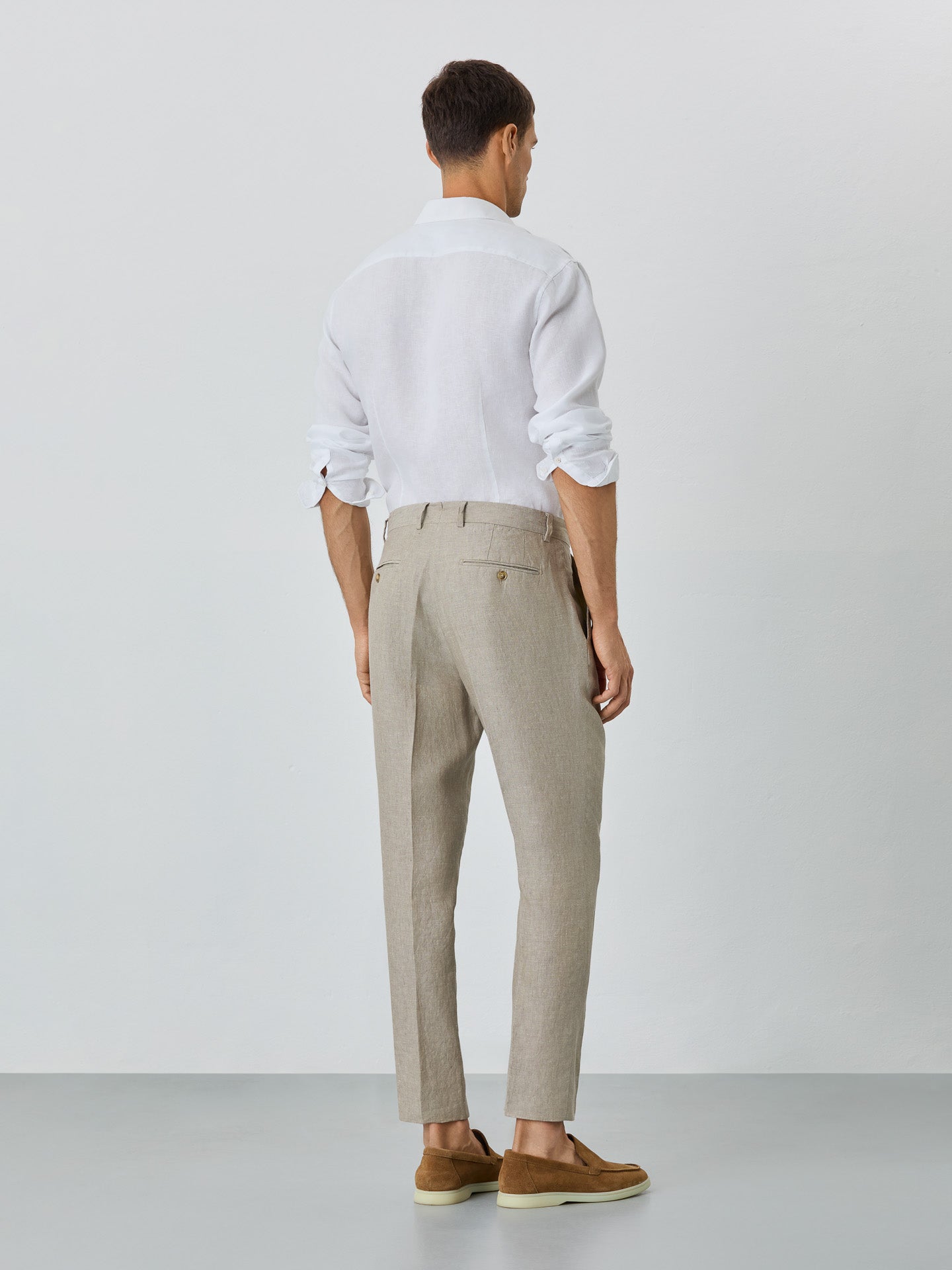 Calças de Linho | Homem | Sacoor Brothers