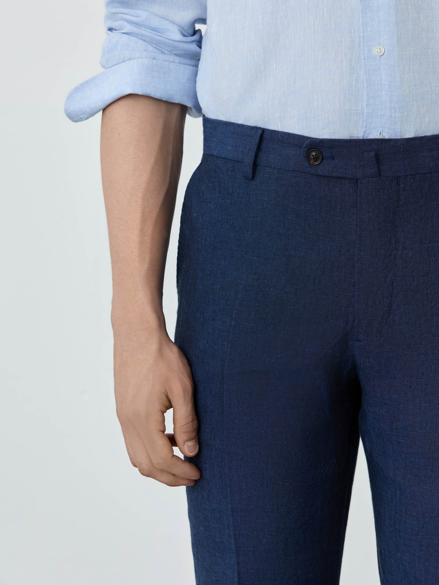 Calças de Linho | Homem | Sacoor Brothers